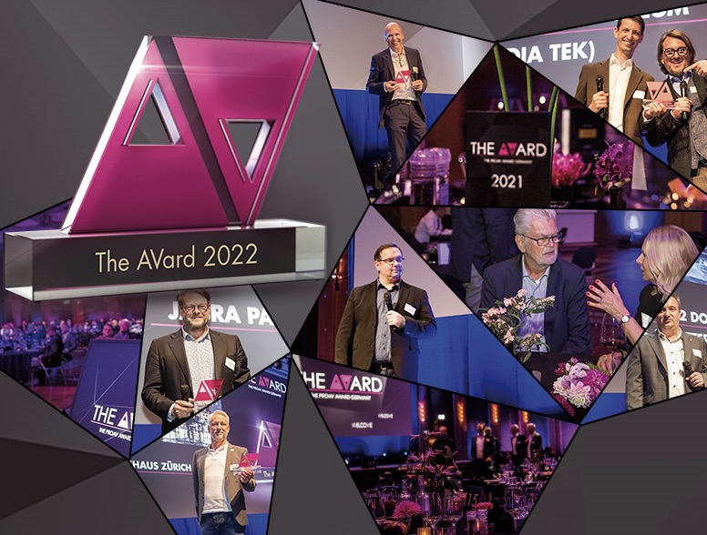 Die Kategorien für The AVard 2022 - ProAV Award