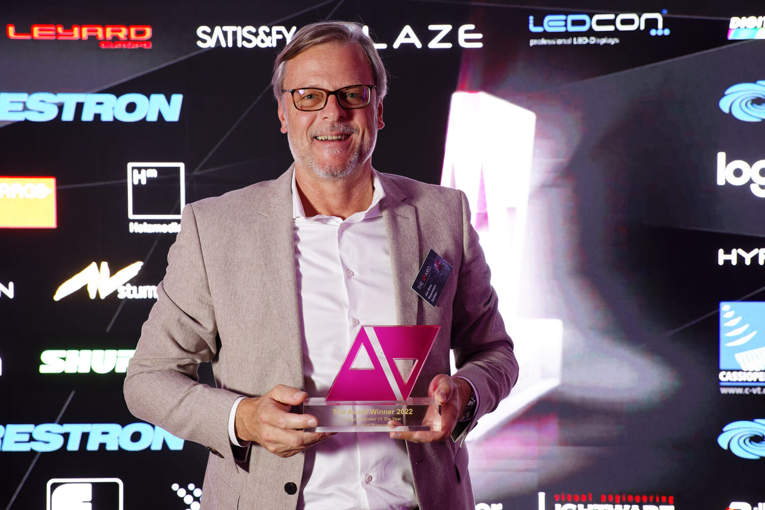Jan-Arne Rosenstein - The AVard 2022 Winner Industry Member of the Year ...