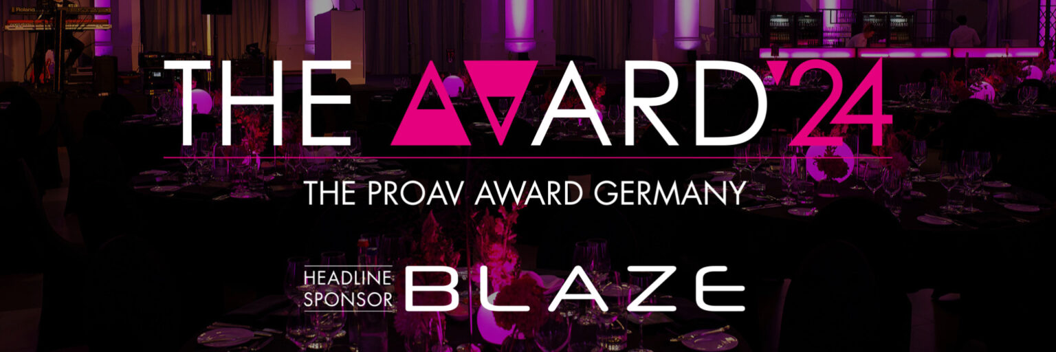 Besuchen - The AVard - Deutscher ProAV Award
